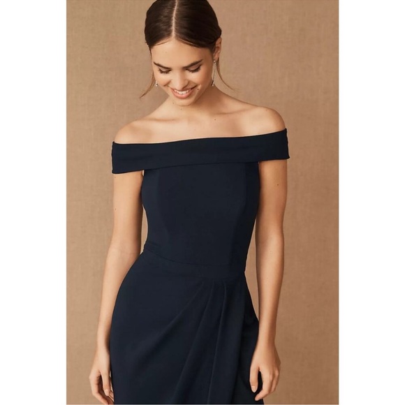 BHLDN | Dresses | Anthropologie Bhldn Black Evening Gown | Poshmark